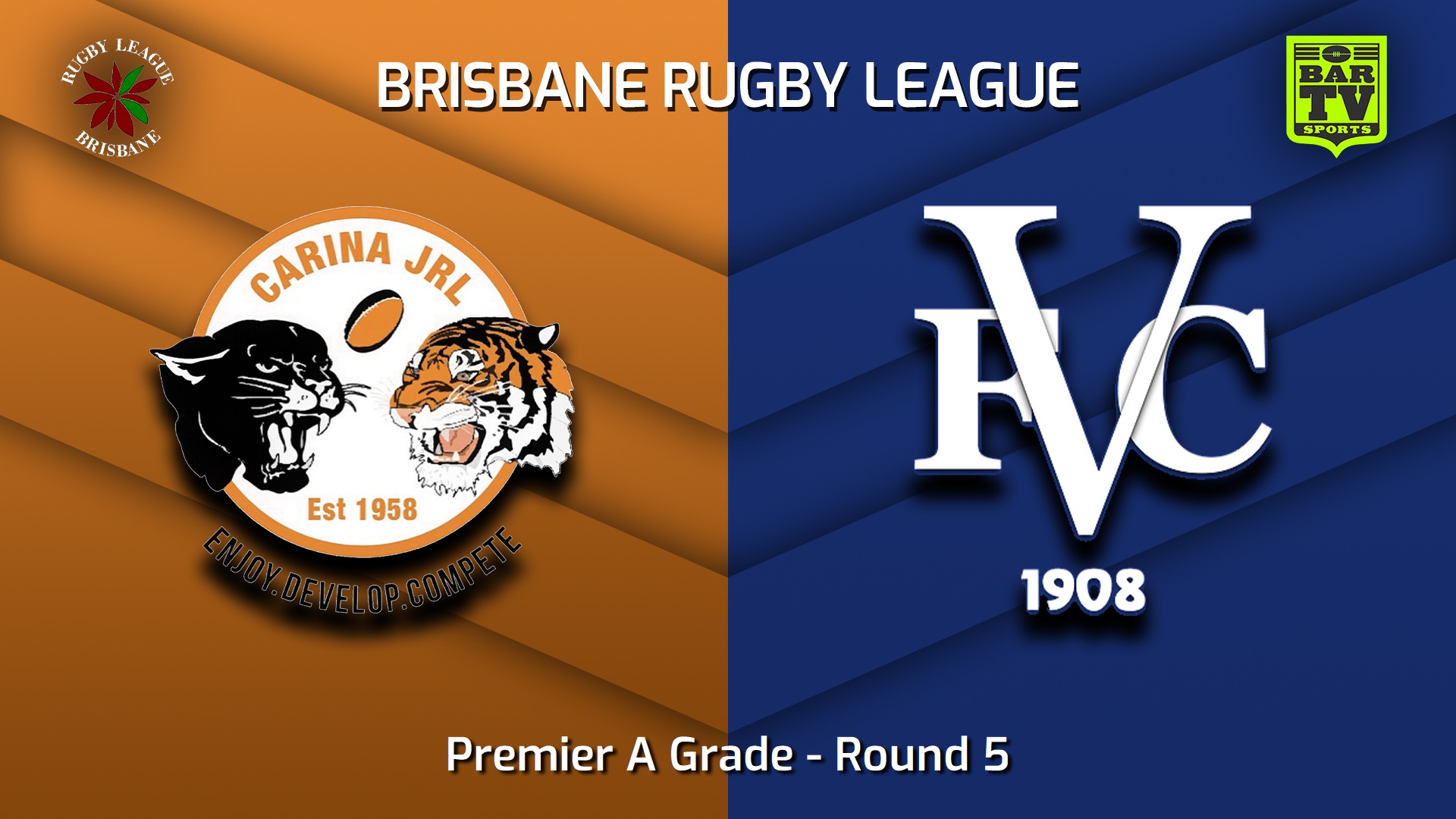 VIDEO: BRL Round 5 - Premier A Grade - Carina Juniors v Valleys Diehards