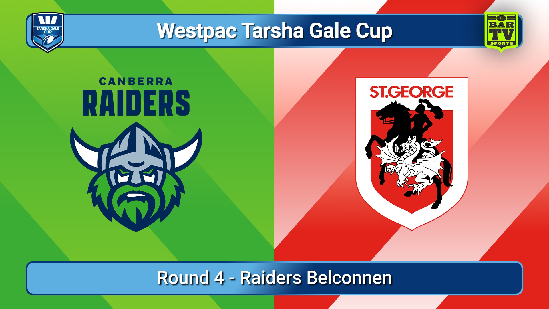 VIDEO: UNE SG Ball Cup Round 8 - St George Dragons v Canberra Raiders