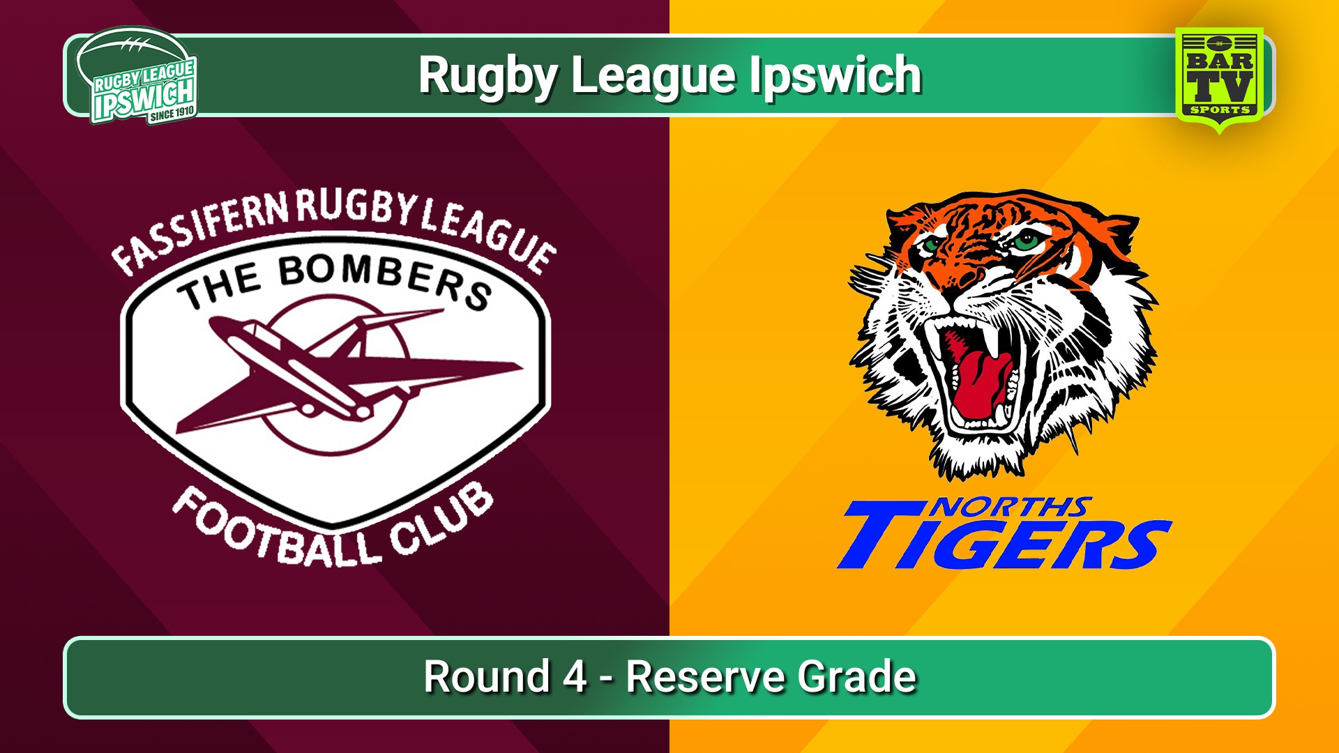 VIDEO: Rugby League Ipswich Round 4 - Reserve Grade - Fassifern Bombers ...