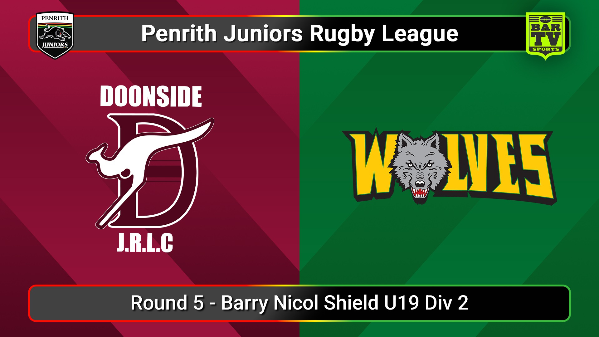 Watch Doonside matches LIVE on BarTV Sports!