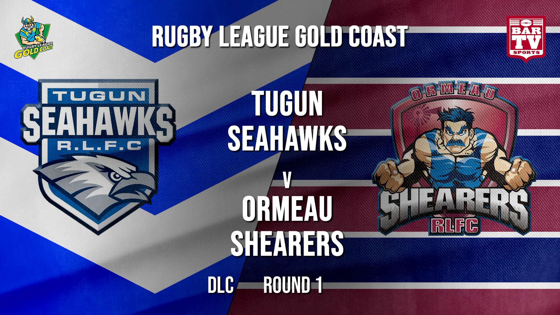 VIDEO: RLGC Round 1 - DLC - Tugun Seahawks v Ormeau Shearers