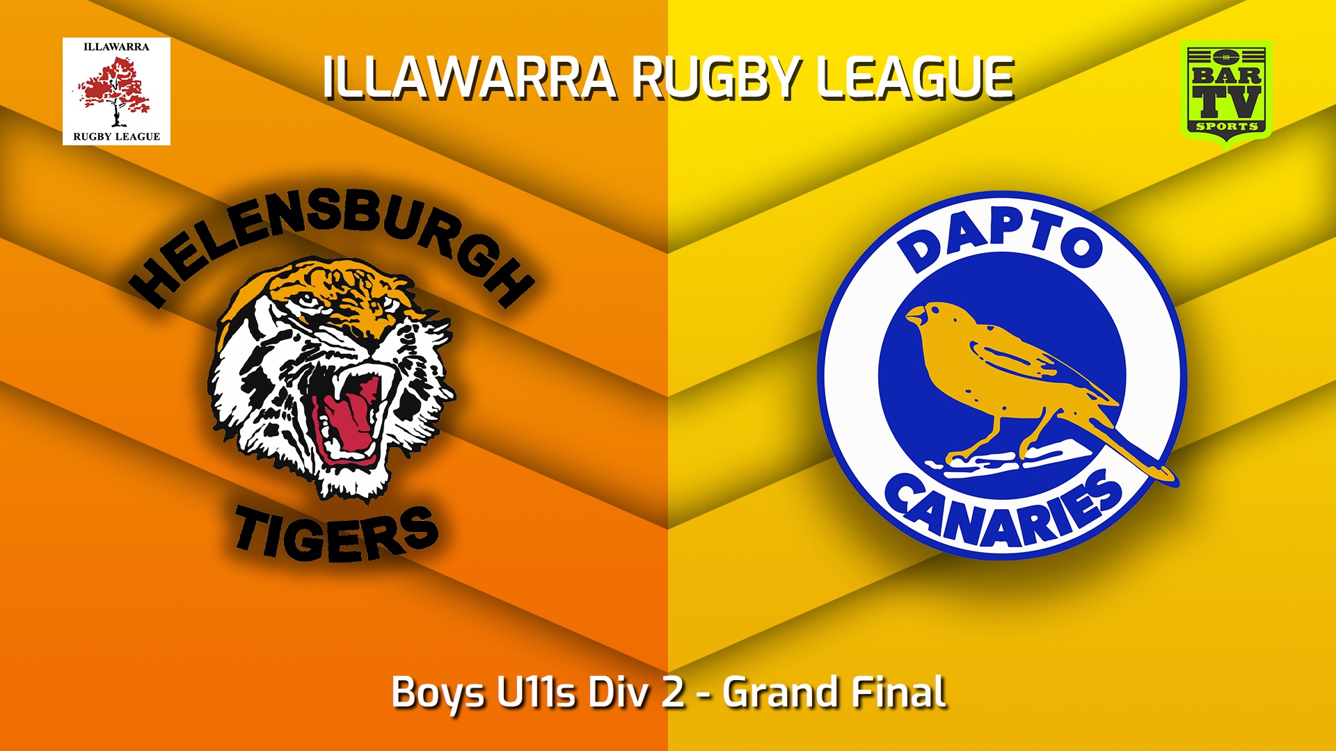 VIDEO: Illawarra Grand Final - Boys U11s Div 2 - Helensburgh Tigers v Dapto Canaries