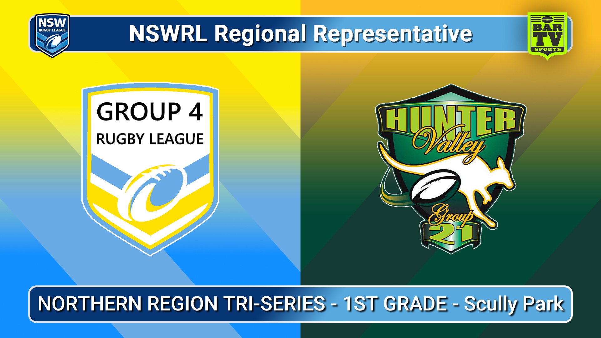 Watch NSWRL Regional Representative LIVE on BarTV Sports!