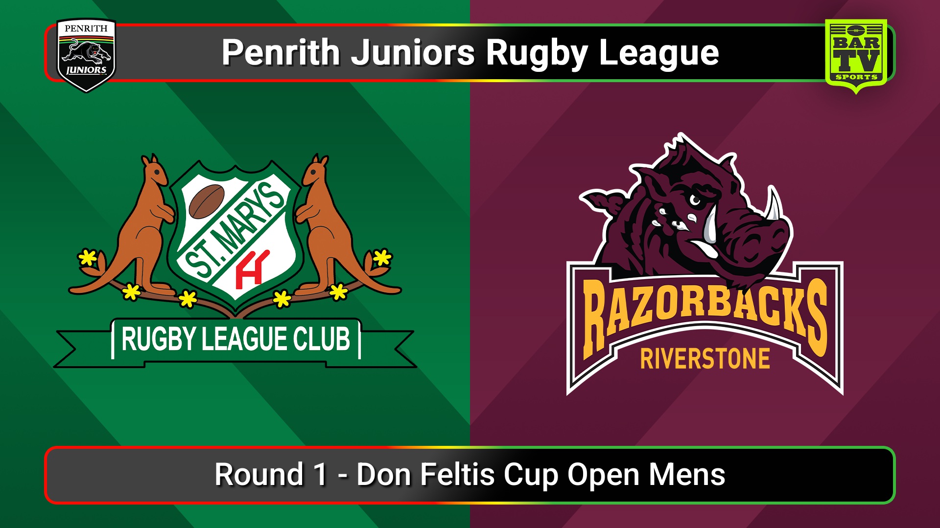 Watch Penrith & District Junior Rugby League LIVE on BarTV Sports!