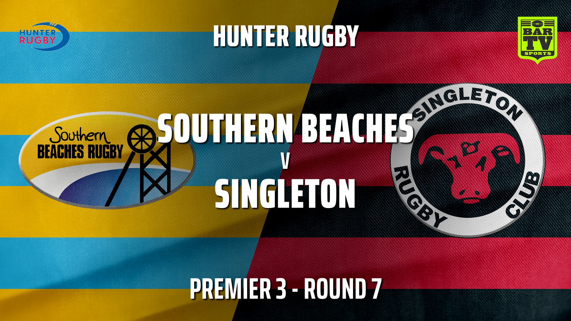 VIDEO: HRU Round 7 - Premier 3 - Southern Beaches v Singleton Bulls