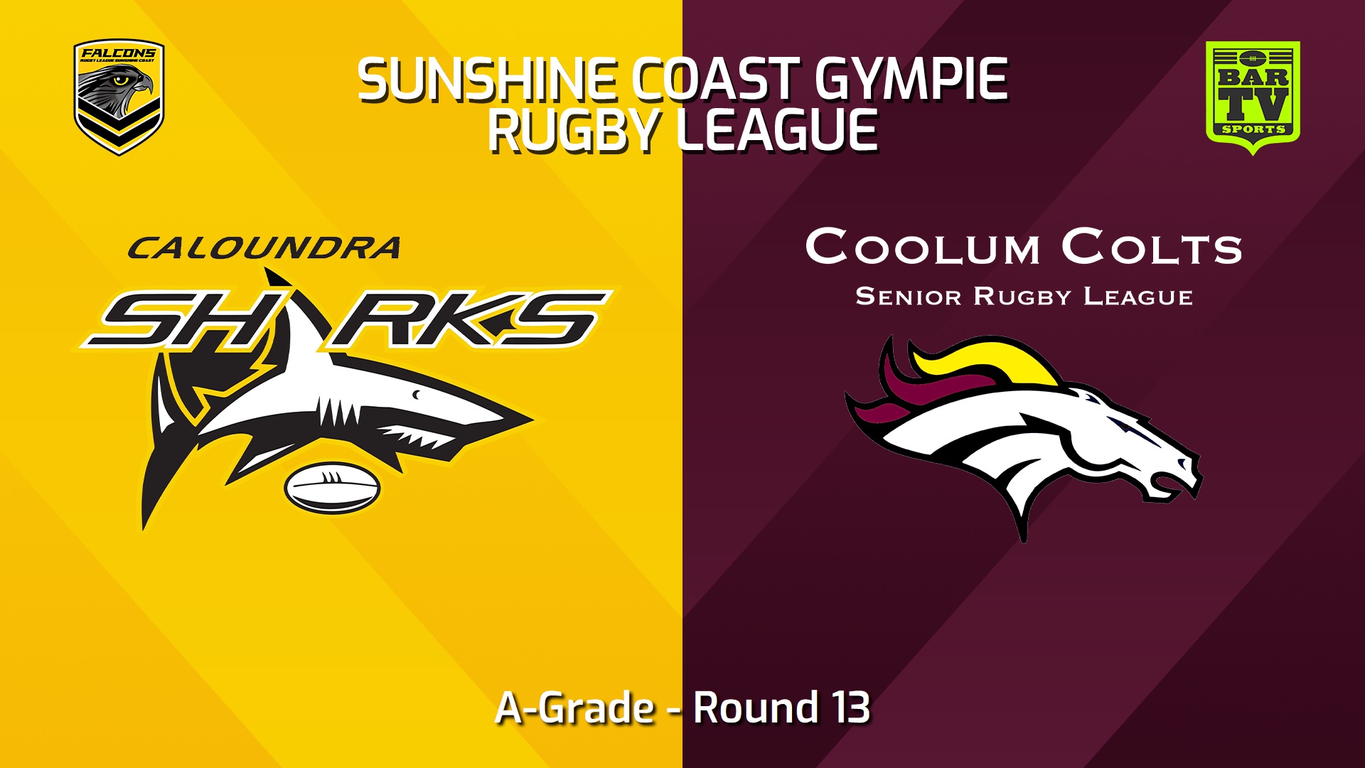 VIDEO: Sunshine Coast RL Round 13 - A-Grade - Caloundra Sharks v Coolum ...