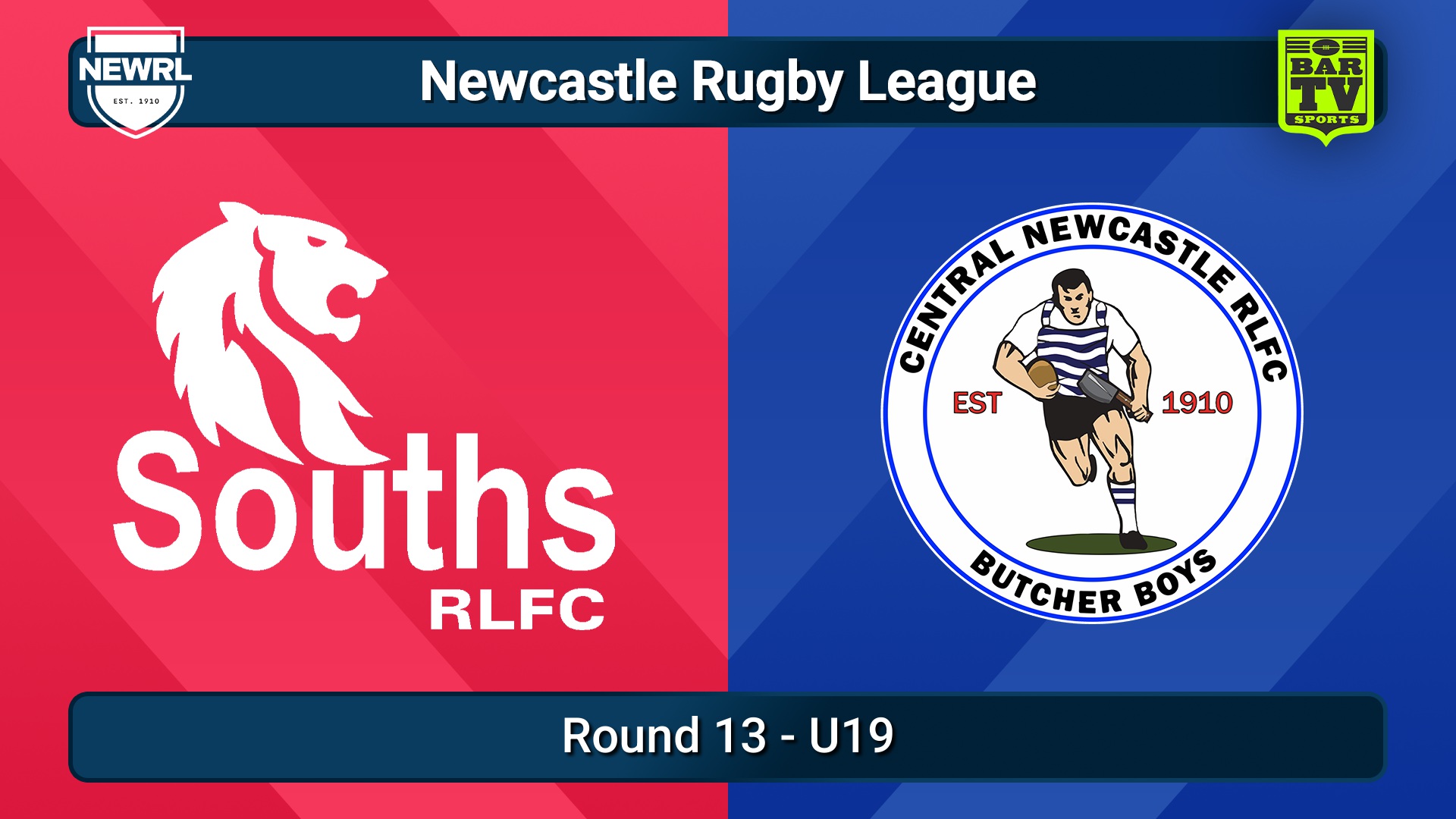 VIDEO: Newcastle RL Round 13 - U19 - South Newcastle Lions v Central Newcastle