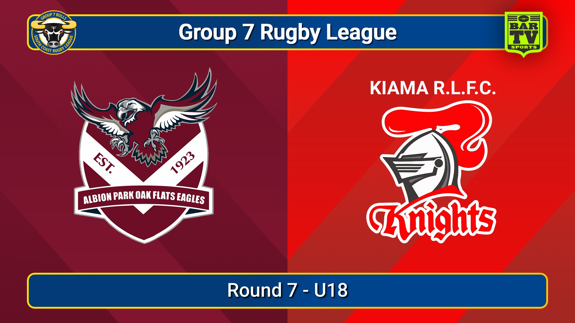 MINI GAME VIDEO: South Coast Round 7 - U18 - Albion Park Oak Flats v Kiama Knights