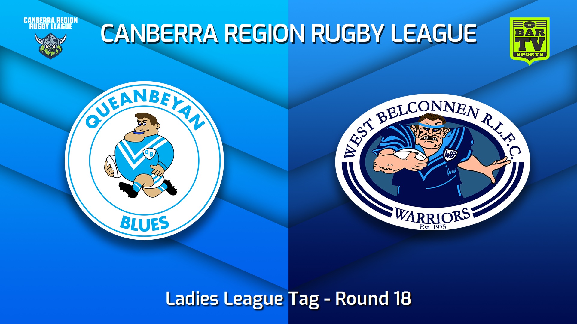 VIDEO: Canberra Round 18 - Ladies League Tag - Queanbeyan Blues v West ...