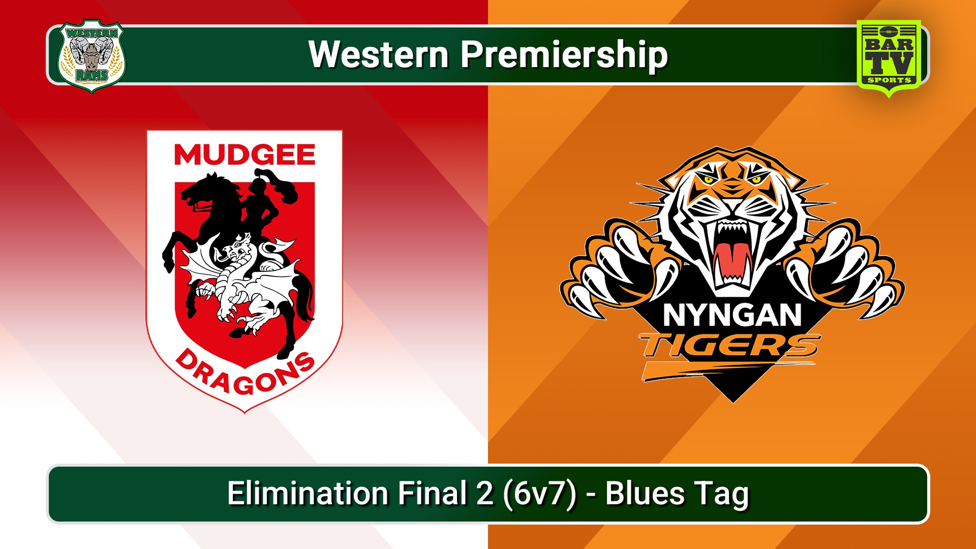 VIDEO: Western Premiership Elimination Final 2 (6v7) - Blues Tag ...