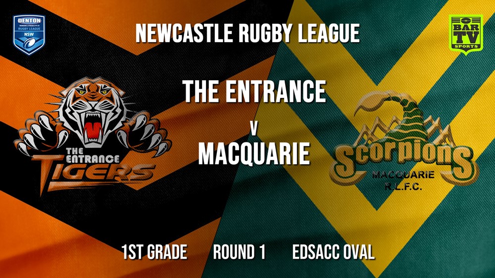 VIDEO: Newcastle Rugby League Round 1 - 1st Grade - The Entrance Tigers ... VIDEO: Newcastle Rugby League Round 1 - 1st Grade - The Entrance Tigers ...