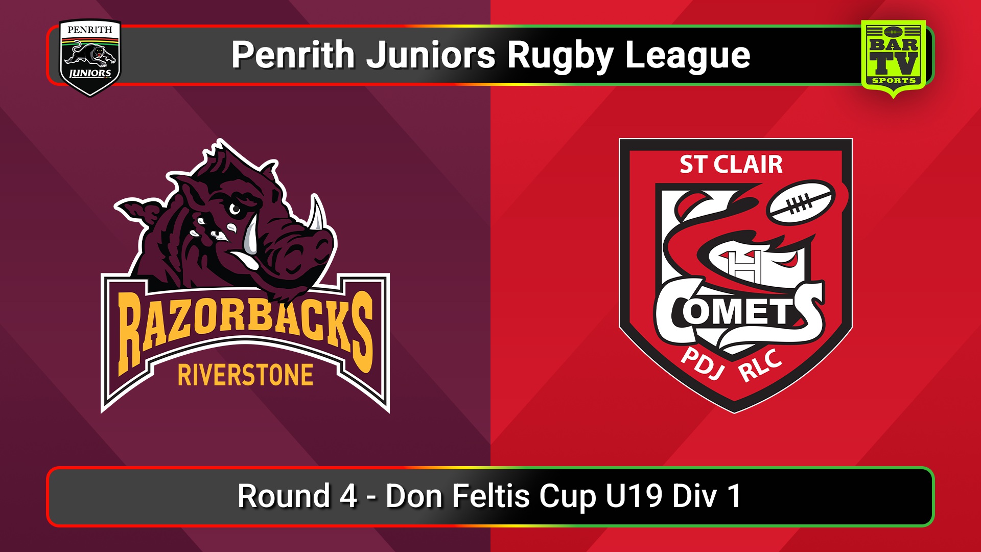 VIDEO: Penrith & District Junior Rugby League Round 4 - Don Feltis Cup ...