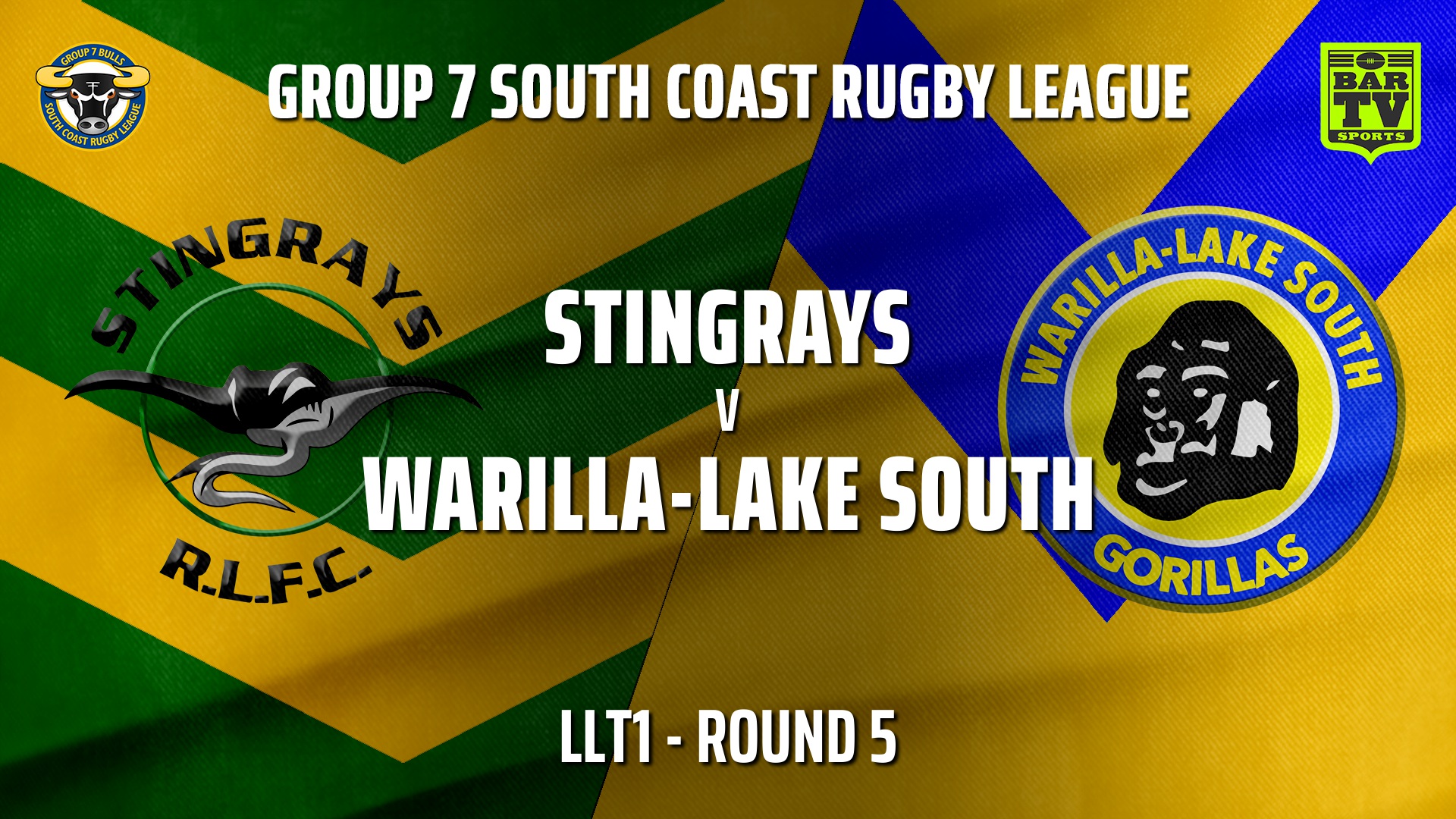VIDEO: Group 7 RL Round 5 - LLT1 - Stingrays of Shellharbour v Warilla ...
