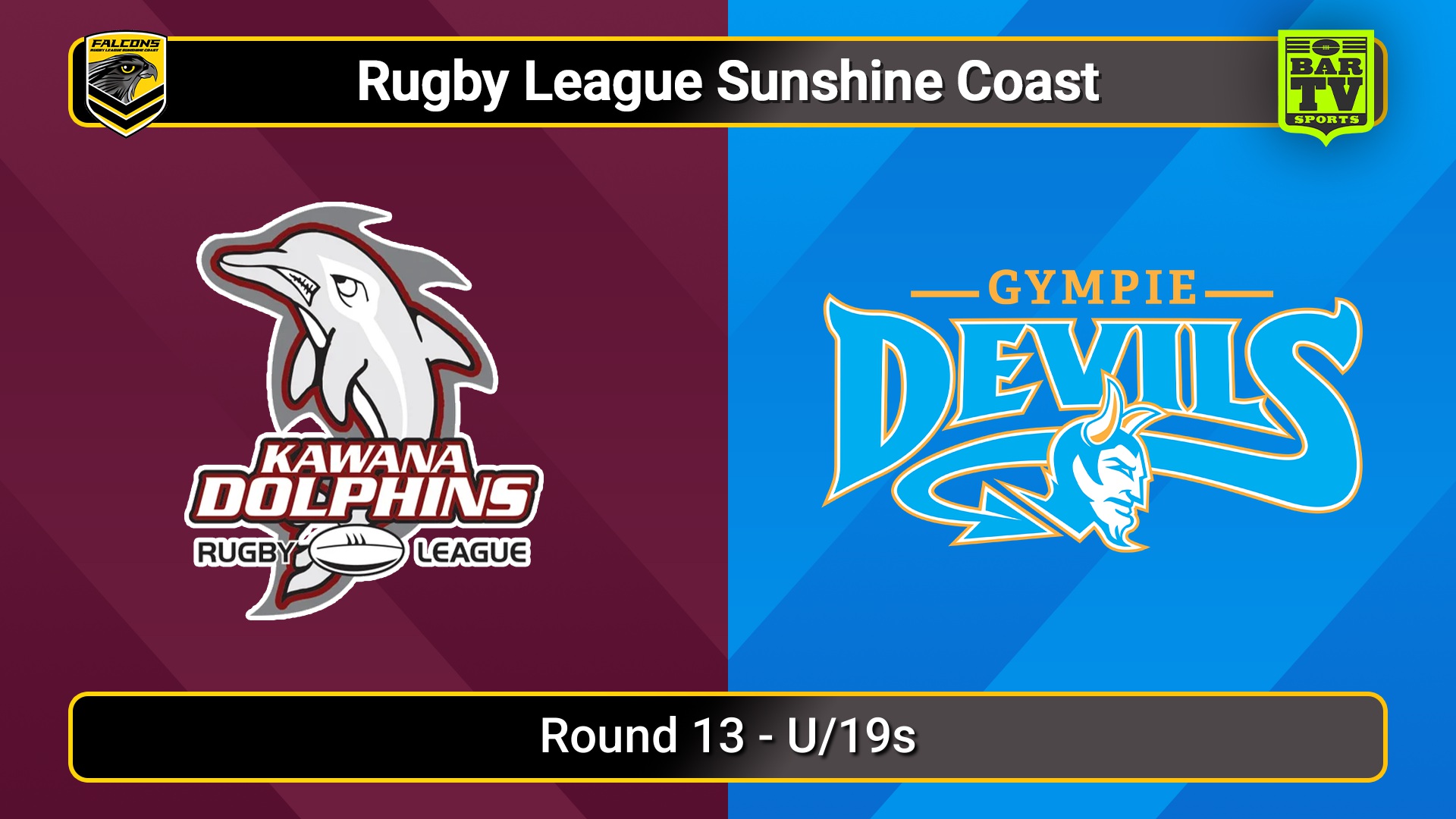 VIDEO: Sunshine Coast RL Round 13 - U/19s - Kawana Dolphins v Gympie Devils