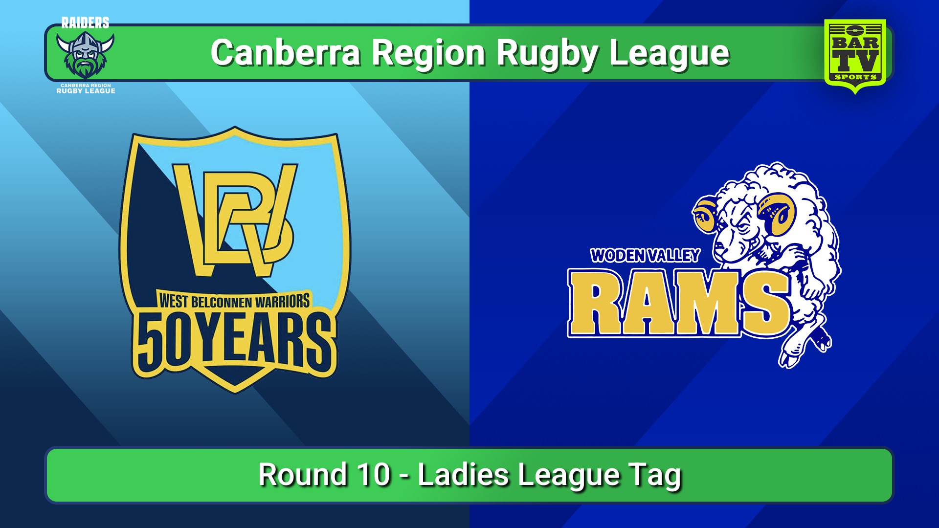 MINI GAME VIDEO: Canberra Round 10 - Ladies League Tag - West Belconnen ...