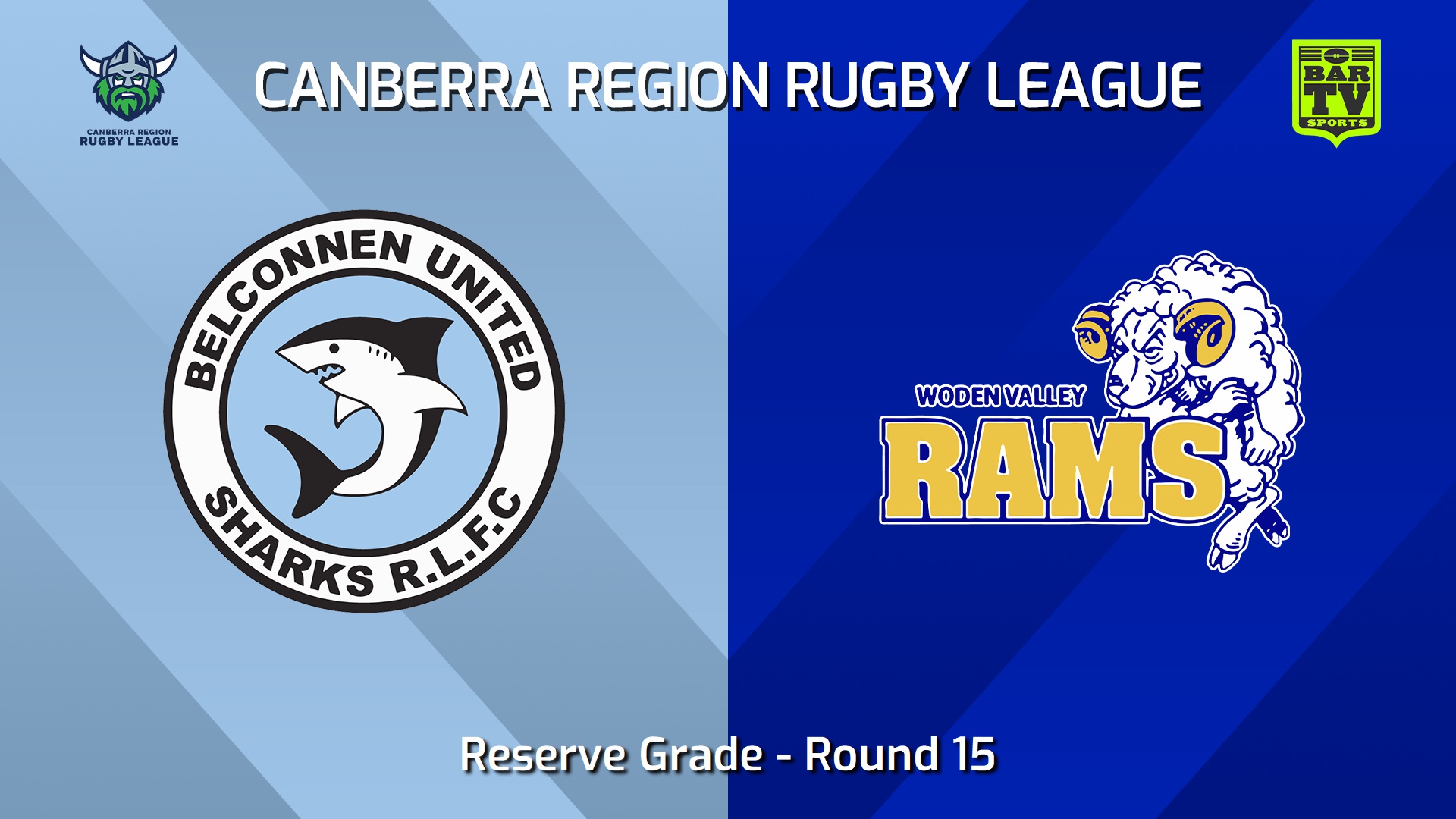 VIDEO: Canberra Round 15 - Reserve Grade - Belconnen United Sharks v Woden Valley Rams