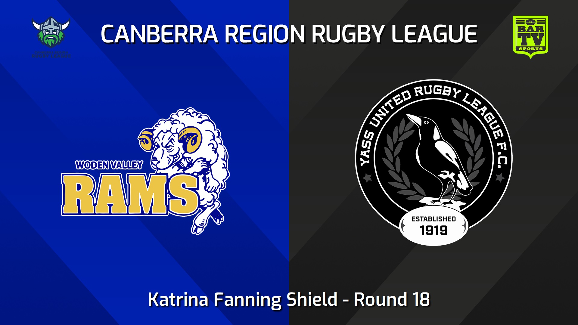 VIDEO: Canberra Round 18 - Katrina Fanning Shield - Woden Valley Rams v ...
