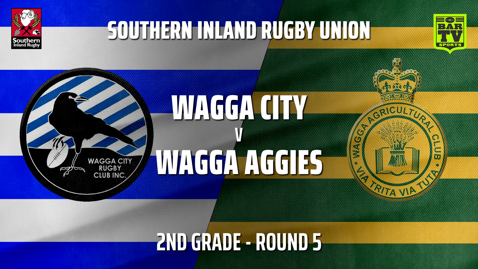 VIDEO: Southern Inland Rugby Union Round 5 - 2nd Grade - Wagga City v ...