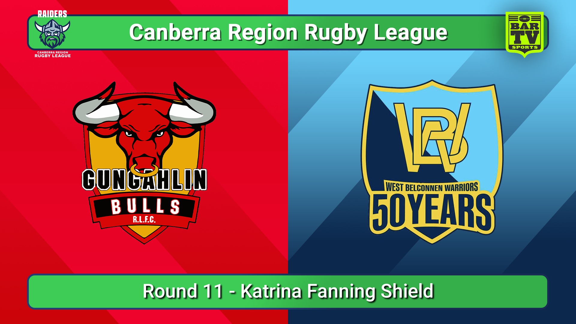 VIDEO: Canberra Round 11 - Katrina Fanning Shield - Gungahlin Bulls v ...