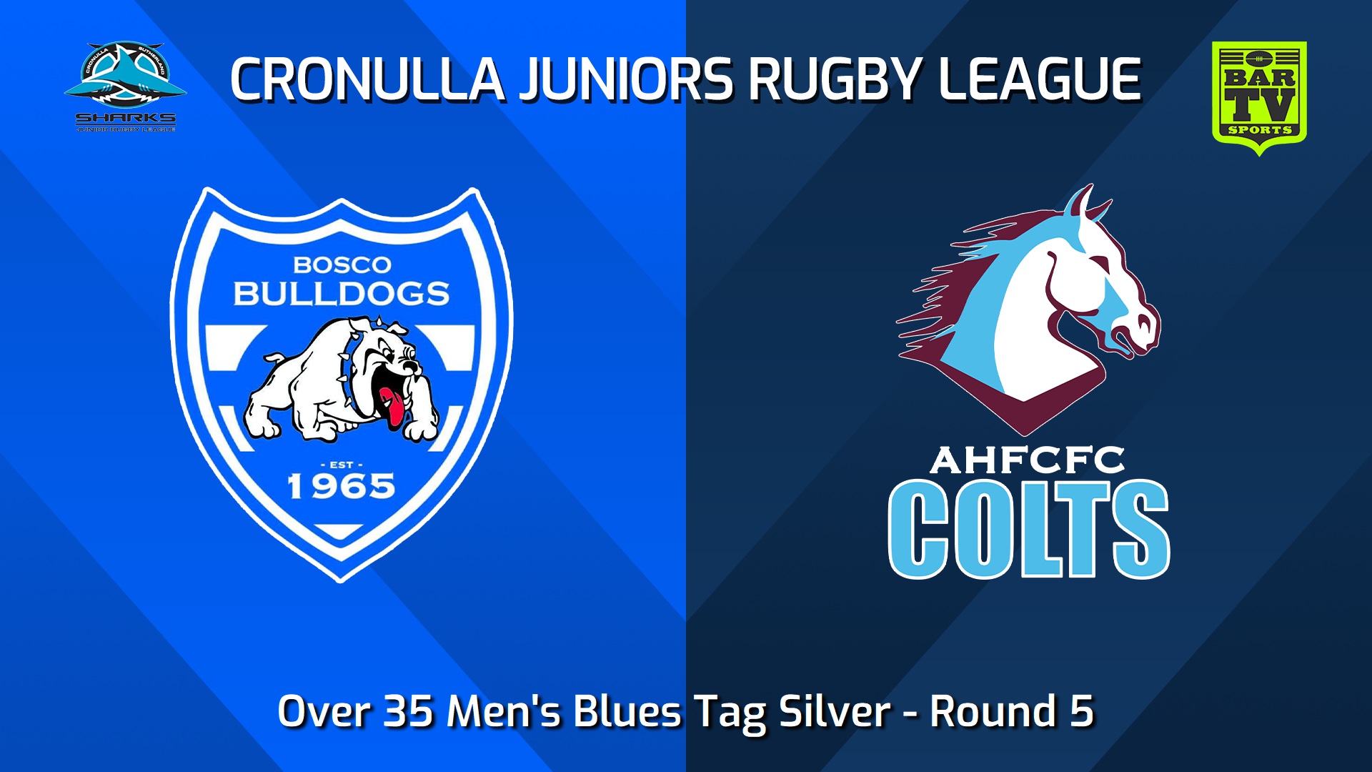 VIDEO: Cronulla Juniors Round 5 - Over 35 Men's Blues Tag Silver - St John Bosco Bulldogs v ...