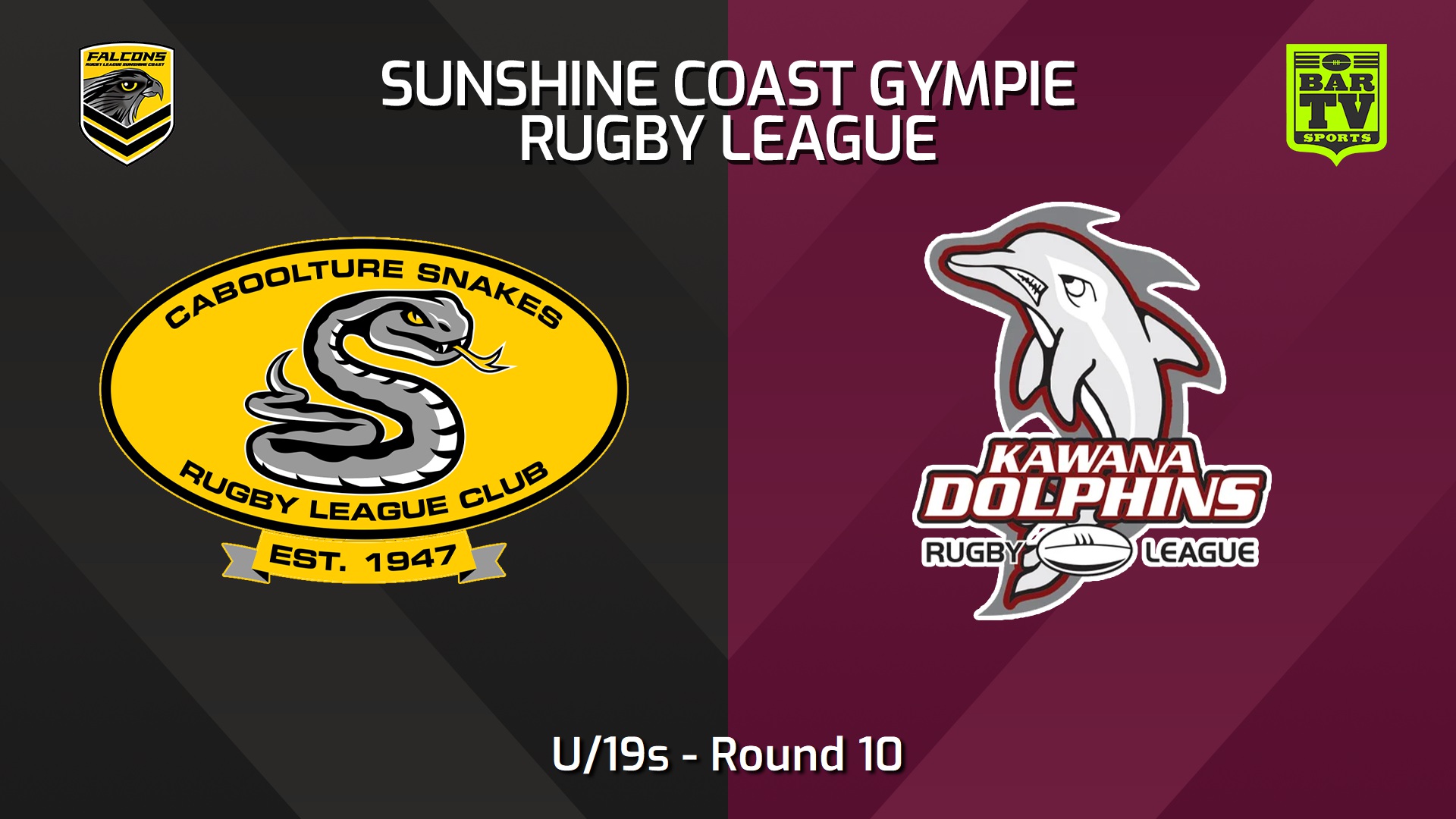 VIDEO: Sunshine Coast RL Round 10 - U/19s - Caboolture Snakes v Kawana ...