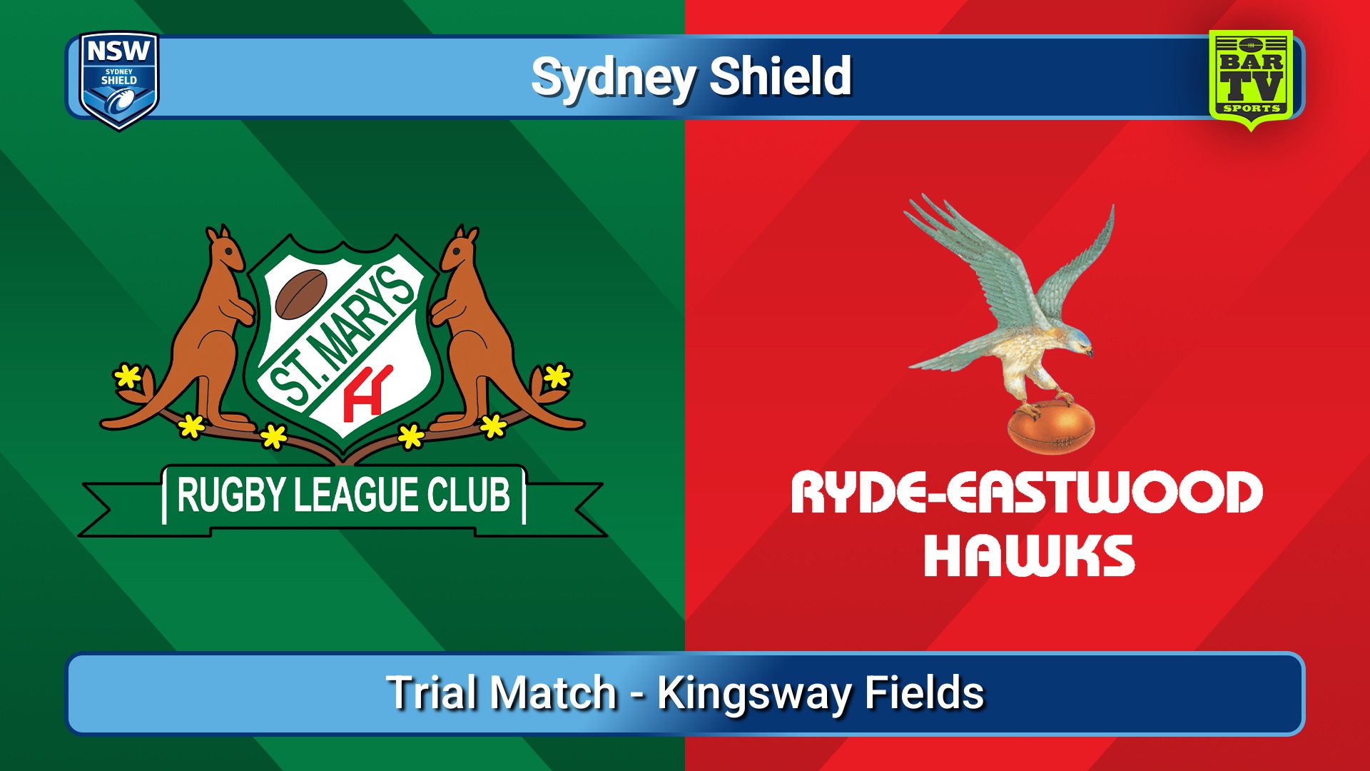 MINI GAME VIDEO: Sydney Shield Trial Match - St Marys v Ryde Eastwood Hawks