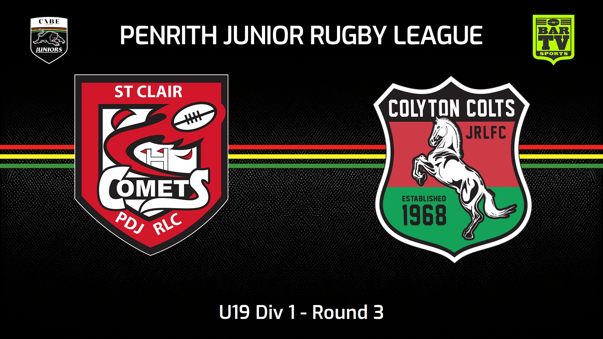 VIDEO: Penrith & District Junior Rugby League Round 3 - U19 Div 1 - St ...