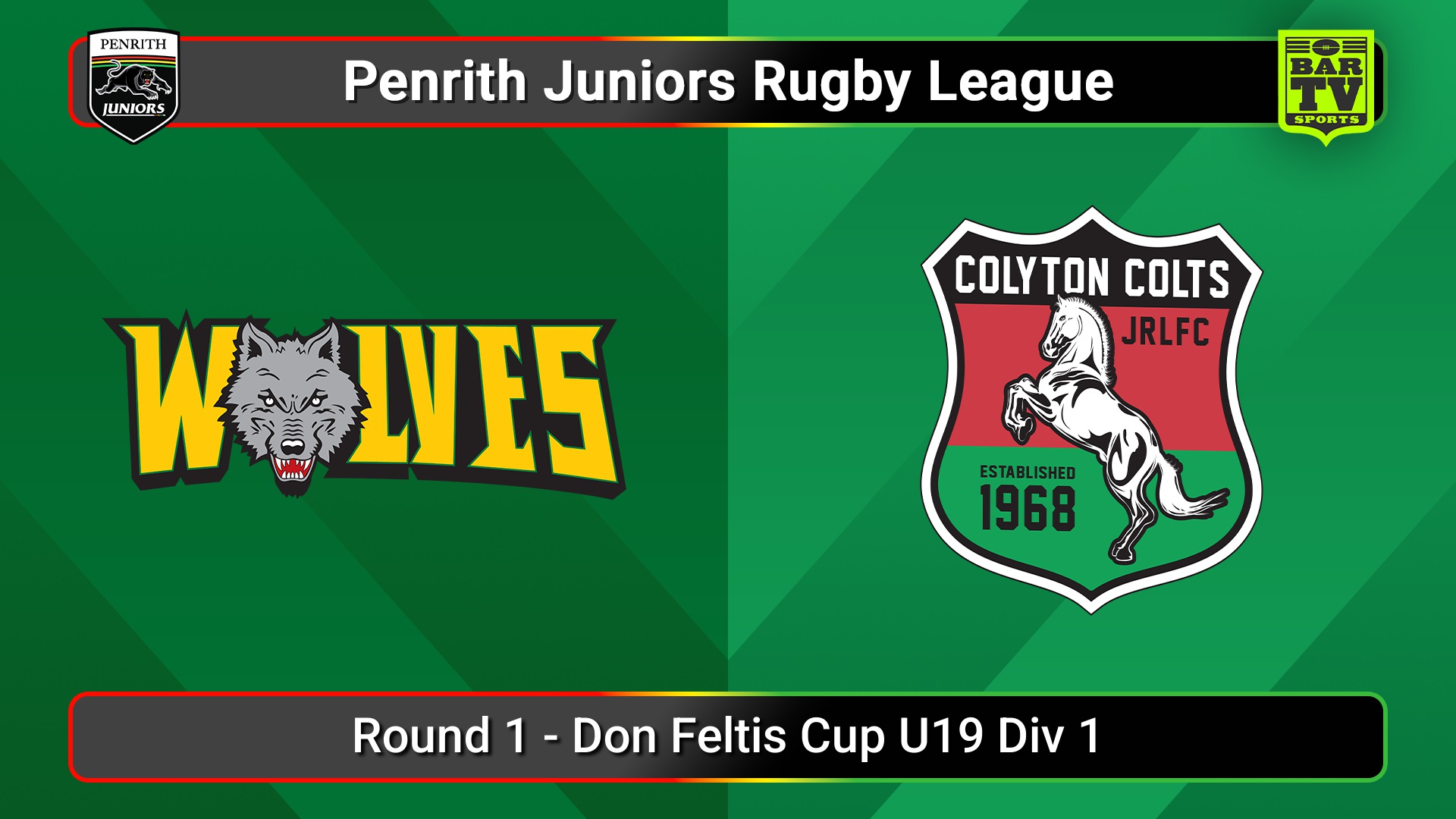 Watch Penrith & District Junior Rugby League LIVE on BarTV Sports!