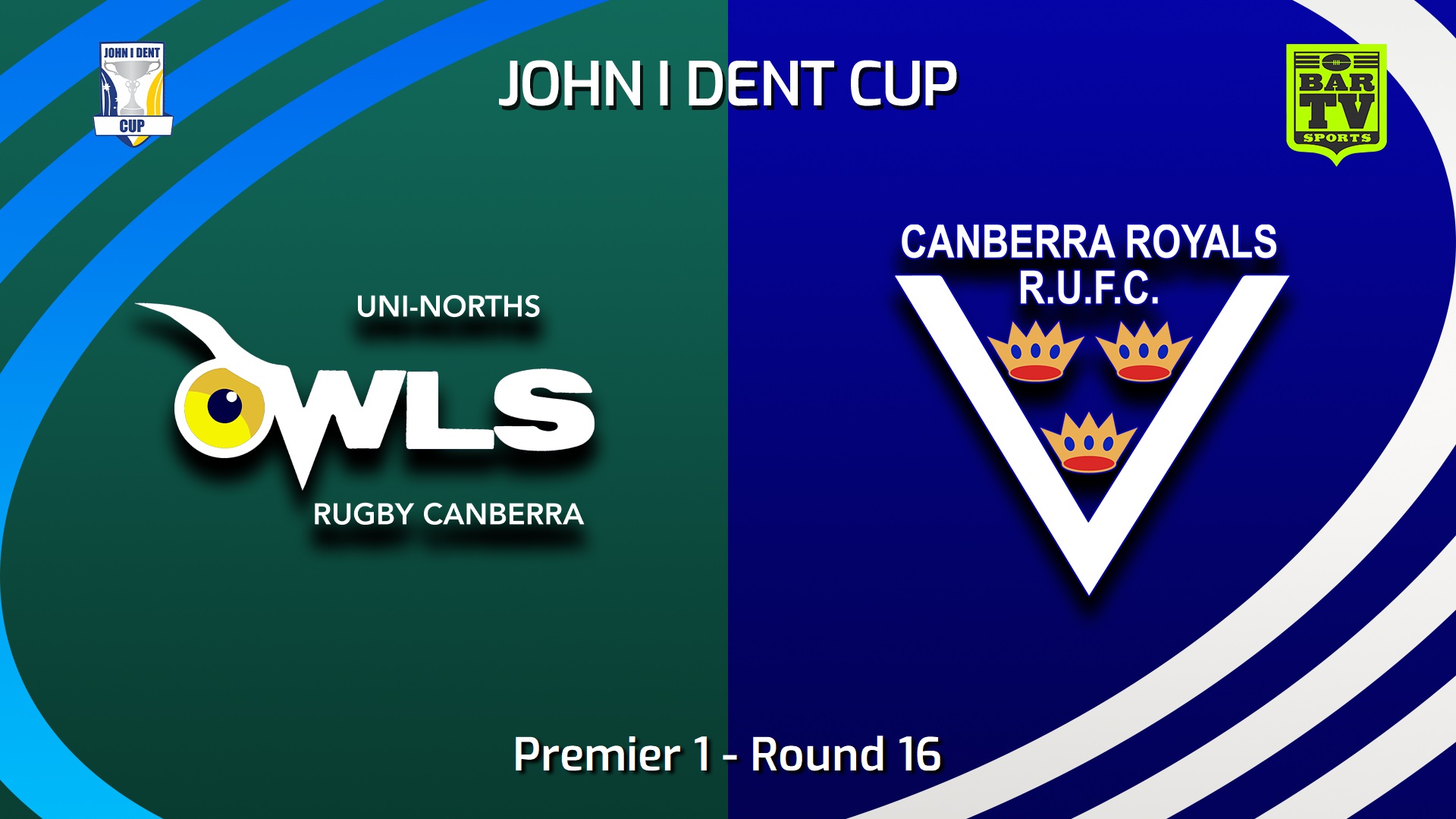 MINI GAME VIDEO: John I Dent (ACT) Round 16 - Premier 1 - UNI-North ...