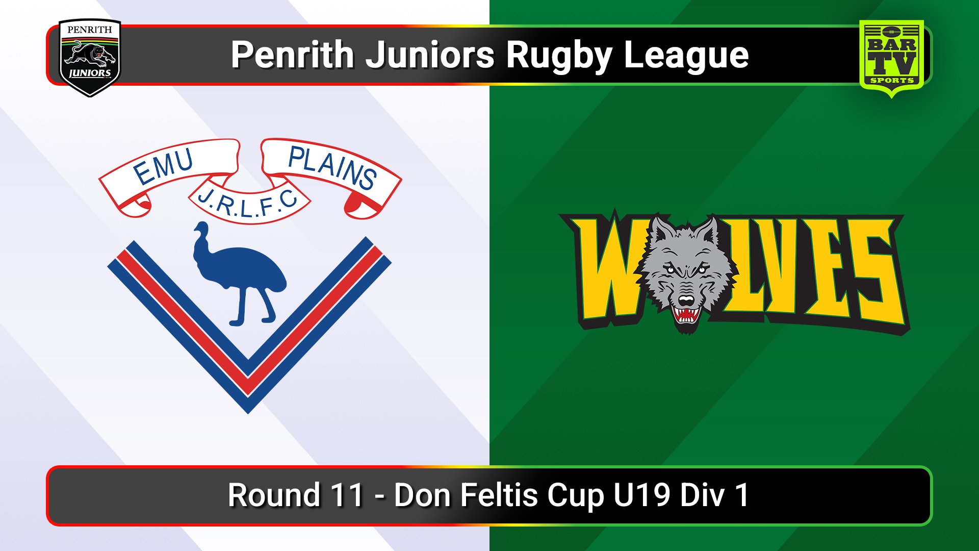 Watch Penrith & District Junior Rugby League LIVE on BarTV Sports!