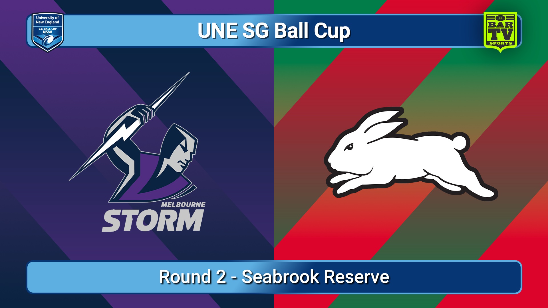 MINI GAME VIDEO: UNE SG Ball Cup Round 2 - Melbourne Storm v South ...