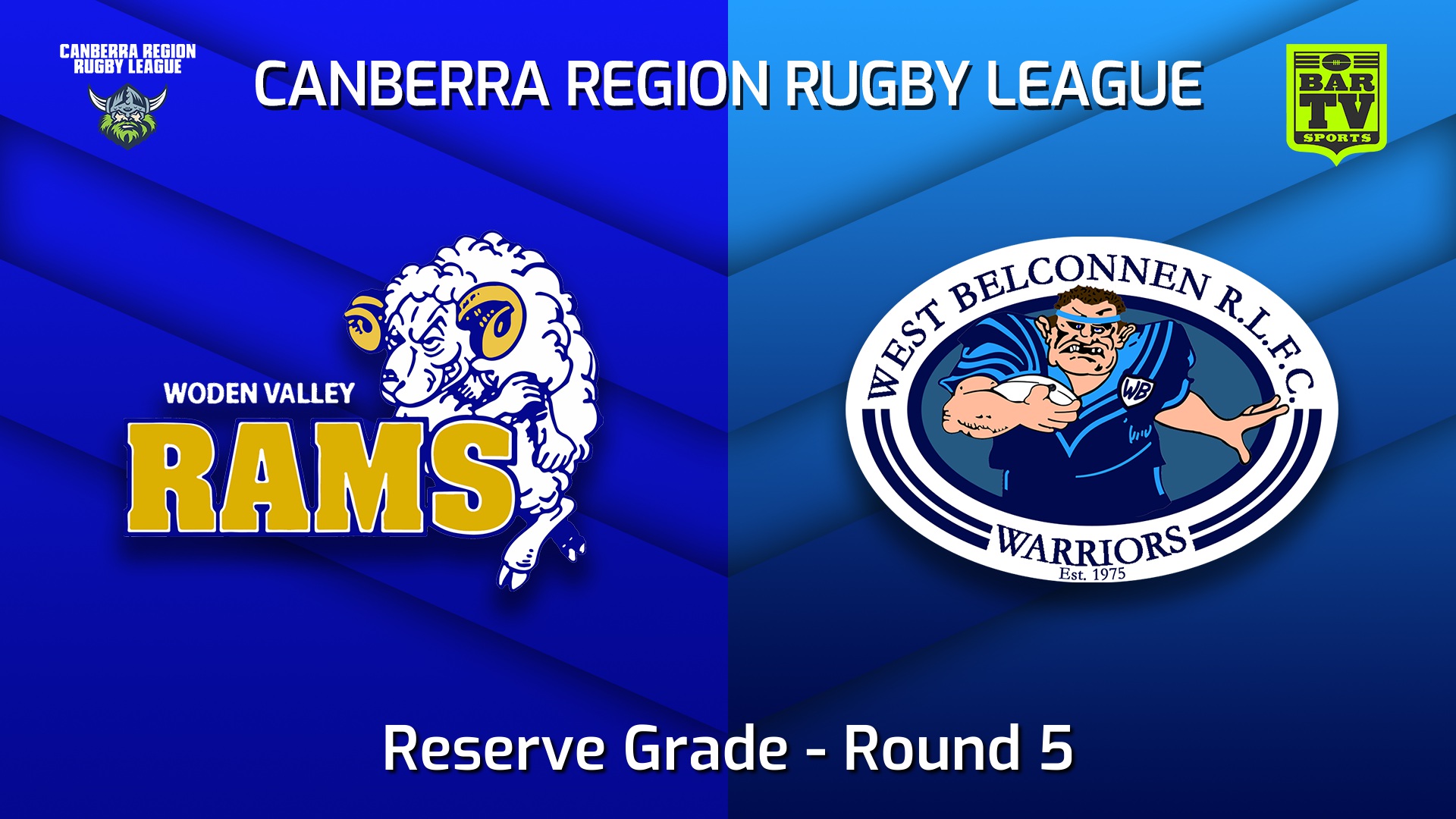 VIDEO: Canberra Round 5 - Reserve Grade - Woden Valley Rams v West ...